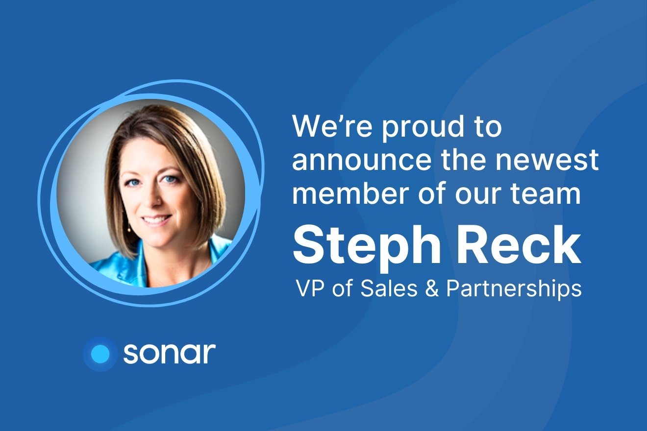 Sonar Software Announces Steph Reck as VP of Sales & Partnerships